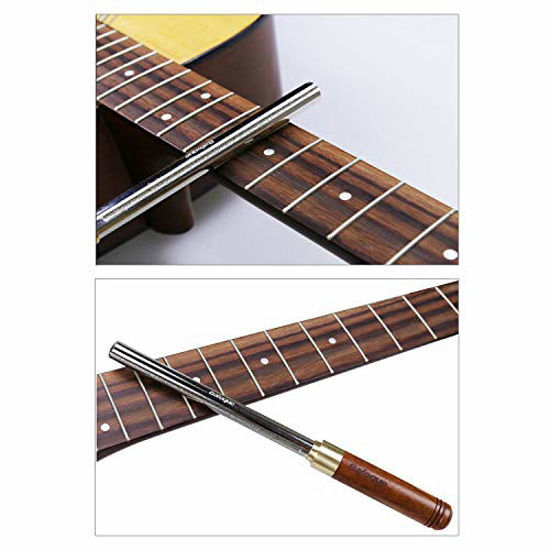 GetUSCart- Baroque Guitar Fret Crowning File, Fret Repairing Tools, 3rd ...