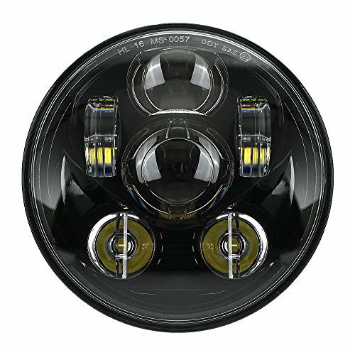 GetUSCart- SUNPIE Motorcycle 5-3/4 5.75 LED Headlight for Harley ...
