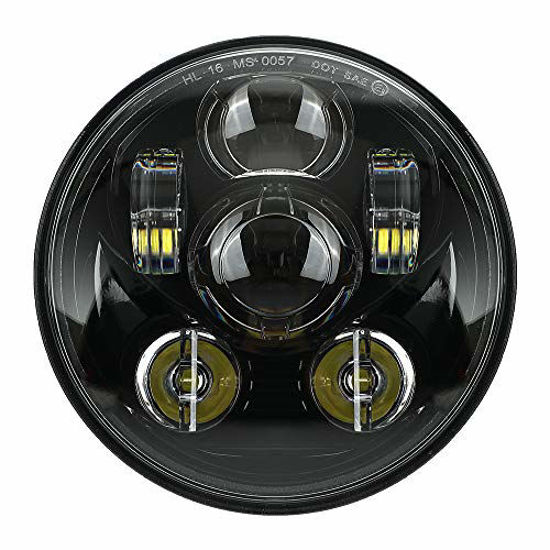 GetUSCart- SUNPIE Motorcycle 5-3/4 5.75 LED Headlight for Harley ...