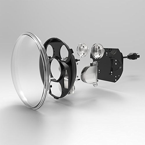 GetUSCart- SUNPIE Motorcycle 5-3/4 5.75 LED Headlight for Harley ...