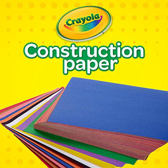 GetUSCart- Crayola Construction Paper, 240 Count, Assorted Colors