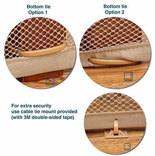 GetUSCart- Roving Cove Railing Safety Net 10', Baby Proofing Stair ...