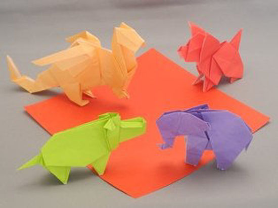 GetUSCart- [Taro's Origami Studio] Large 9.5 Inch One Sided 50 Colors ...