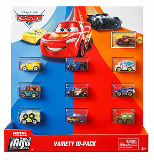 GetUSCart- Disney Pixar Cars: Micro Racers Vehicle, 10 Pack [Amazon ...