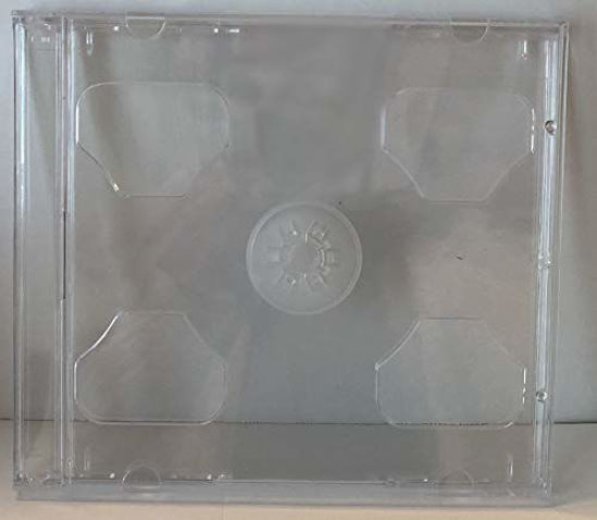 GetUSCart- 10 STANDARD Clear Double CD Jewel Case