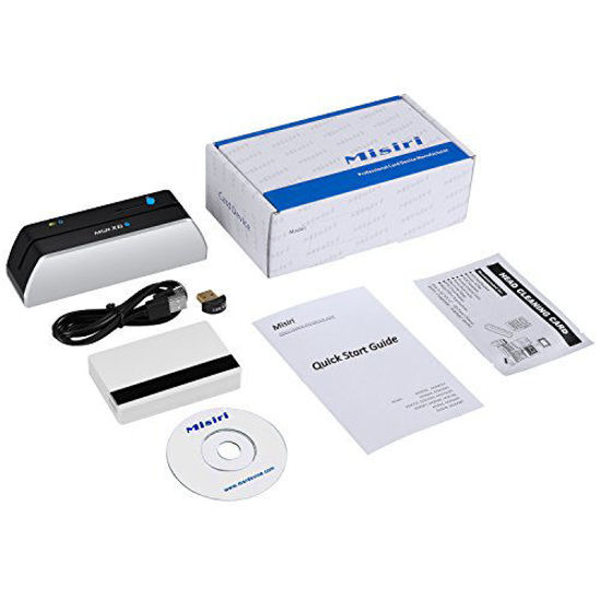 GetUSCart- MISIRI X6BT Bluetooth Mag VIP Card Reader Writer Encoder