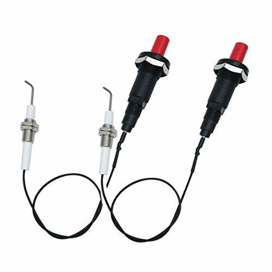 GetUSCart- MENSI 11.8? Long Propane Push Button Piezo Igniter Kit Gas ...