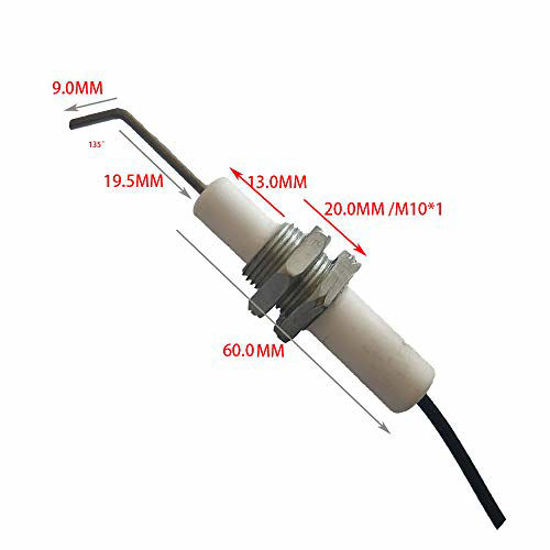 GetUSCart- MENSI 11.8? Long Propane Push Button Piezo Igniter Kit Gas ...