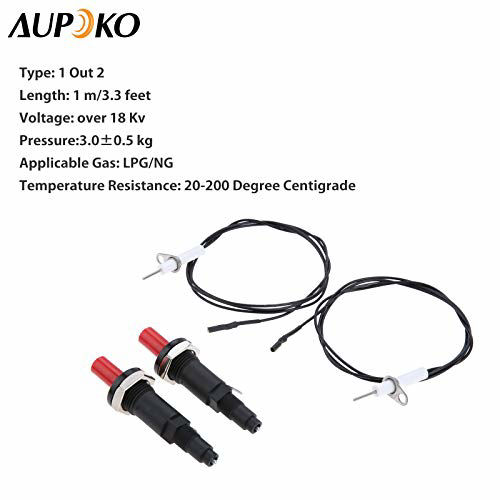 GetUSCart- Aupoko 2 Sets Piezo Spark Ignition with Cable Push Button ...