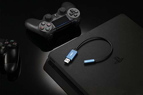 GetUSCart- MillSO USB to 3.5mm Audio Jack Adapter, Sapphire Blue TRRS ...
