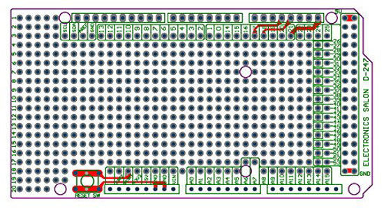 GetUSCart- CZH-LABS Electronics-Salon 10x Prototype PCB for Arduino ...