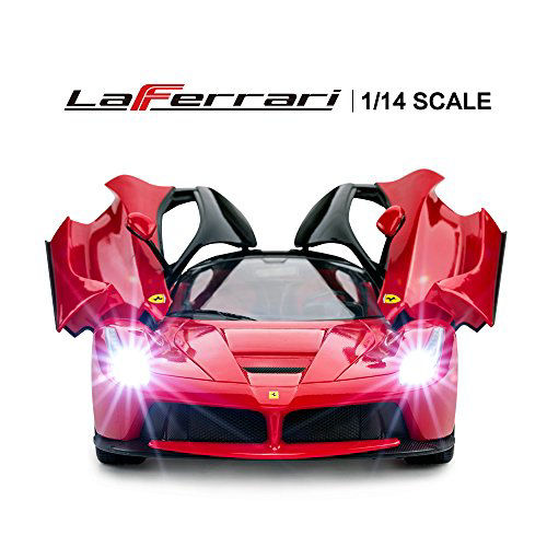 GetUSCart- RASTAR RC Car | 1/14 Scale Ferrari LaFerrari Radio Remote ...