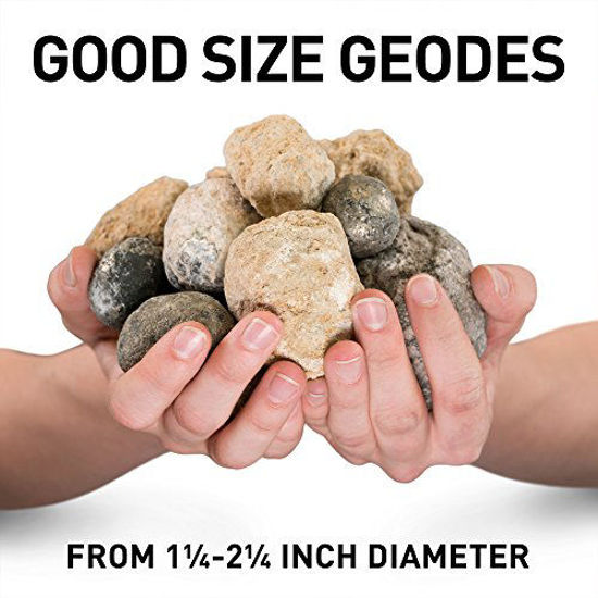 GetUSCart- NATIONAL GEOGRAPHIC Break Open 10 Premium Geodes - Includes ...