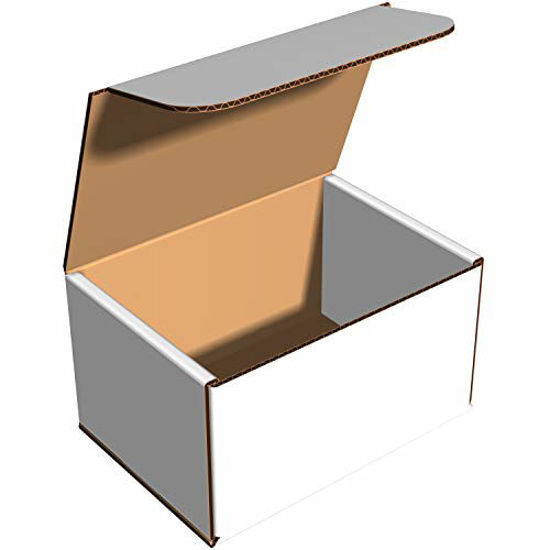 White Cardboard Box With Lid