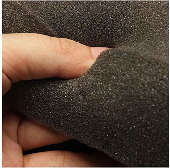 GetUSCart- 1" x 24" x 72" Acoustic Foam Sheets Charcoal Upholstery Foam ...