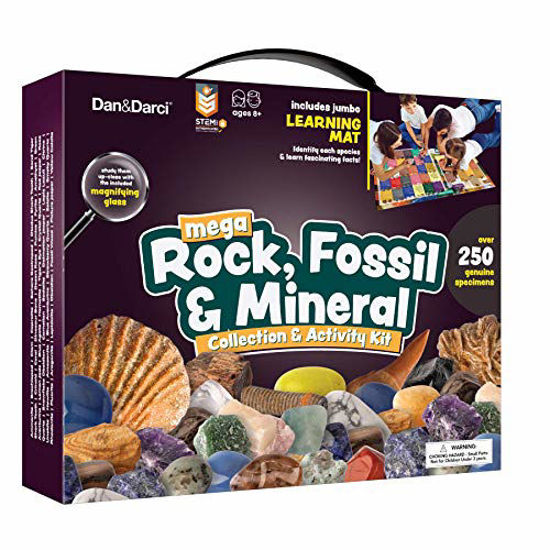 GetUSCart- Rock, Fossil & Mineral Collection & Activity Kit. Includes ...