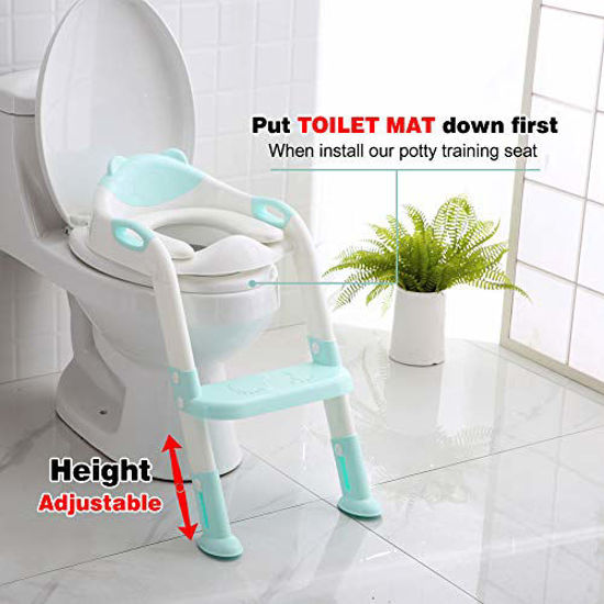 GetUSCart- Potty Training Seat with Step Stool Ladder,SKYROKU Potty ...