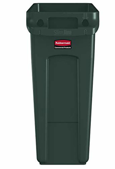 GetUSCart- Rubbermaid Commercial Products Slim Jim Plastic Rectangular ...