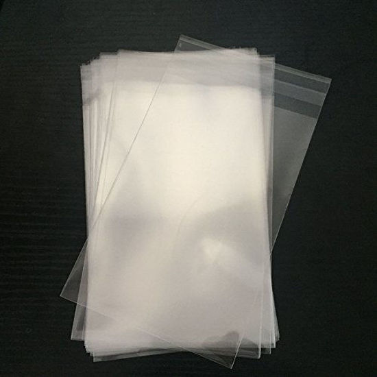 GetUSCart- 200ct Clear Plastic Bags 4x6-1.4 mils Thick Self Sealing OPP ...