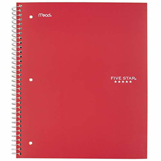 Getuscart Five Star Spiral Notebook 5 Subject College Ruled Paper