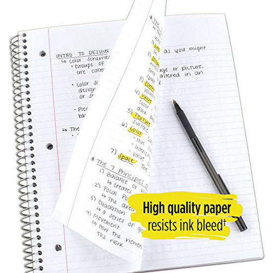 GetUSCart- Five Star Spiral Notebook, 5 Subject, College Ruled Paper ...
