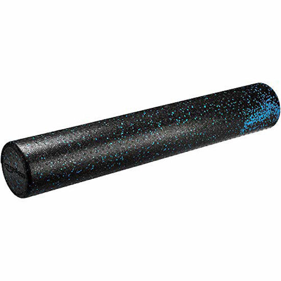 GetUSCart- Amazon Basics High-Density Blue Speckled Round Foam Roller ...