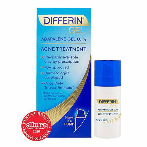 GetUSCart- Acne Treatment Differin Gel, Acne Spot Treatment for Face with Adapalene (Up to 30 ...