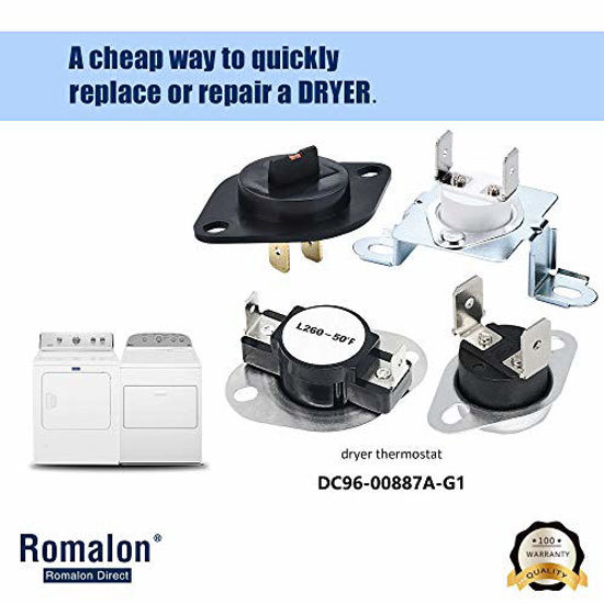 GetUSCart- DC96-00887A & DC47-00018A & DC47-00016A & DC32-00007A Dryer ...