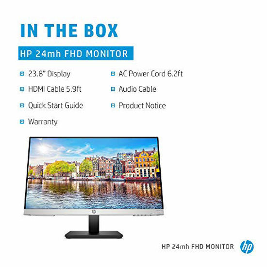 GetUSCart- HP 24mh FHD Monitor - Computer Monitor with 23.8-Inch IPS ...
