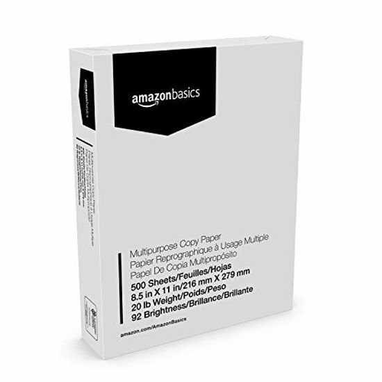 GetUSCart- Amazon Basics Multipurpose Copy Printer Paper - White, 8.5 x ...