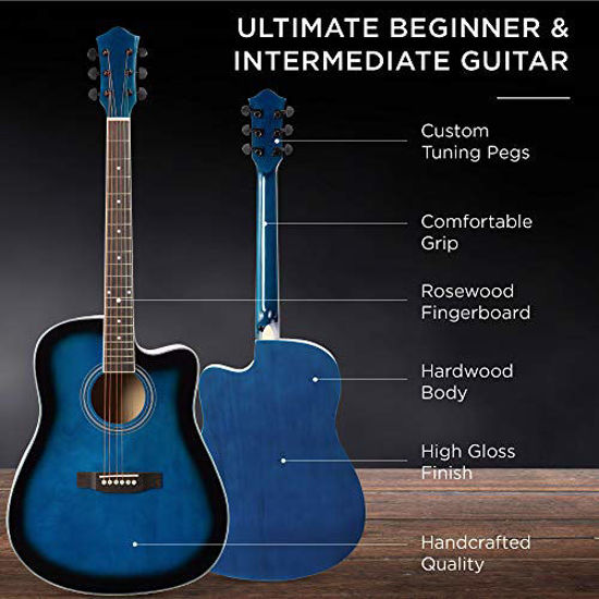 GetUSCart- Best Choice Products 41in Full Size Beginner All Wood ...