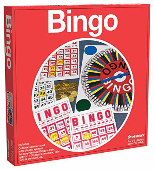 GetUSCart- Pressman Toy Bingo in Red Box