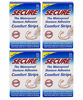 GetUSCart- Secure Denture Adhesive Comfort Strips, 15 Strips, Pack of 4