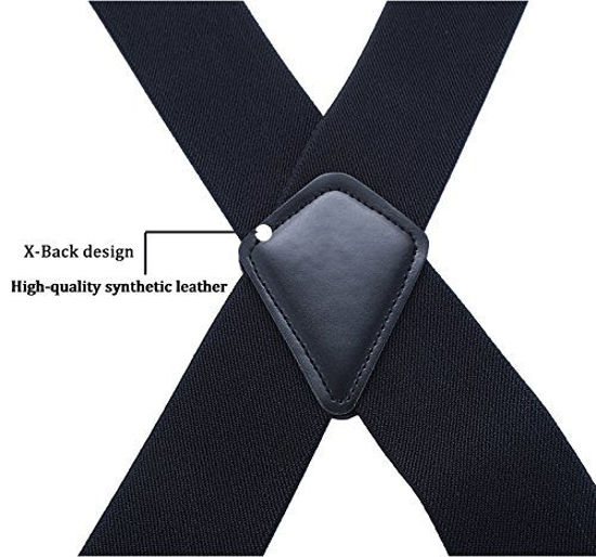 GetUSCart- Men Utility Suspenders Adjustable Elastic - Heavy Duty 2 ...