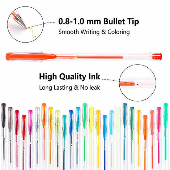 GetUSCart- 360 Pack Gel Pens Set, Shuttle Art 180 Colors Gel Pen Set ...