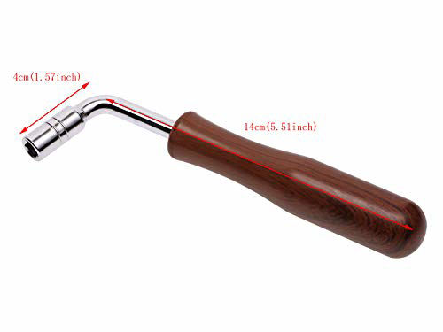 GetUSCart- Mini Skater L-shape Piano Tuner Spanner Guzheng Square Shape ...