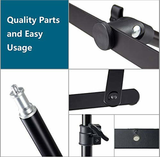 GetUSCart- Adjustable Webcam Mount,Overhead Webcam Stand Compatible ...