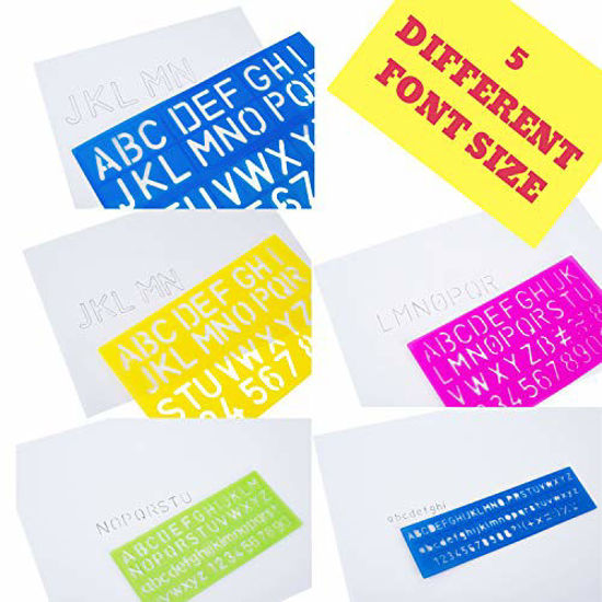 GetUSCart- Mr. Pen Letters and Numbers Alphabet Templates, Letter ...