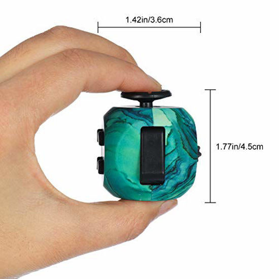 GetUSCart- FIDGET DICE 6 Sides Fidget Toys Cube Relieves Stress and ...