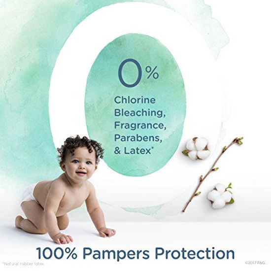 GetUSCart- Diapers Newborn/Size 1 (8-14 lb), 74 Count - Pampers Pure ...