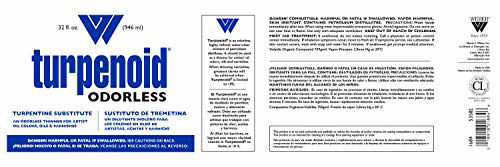 GetUSCart- Weber Odorless Turpenoid, Artist Paint Thinner and Cleaner ...