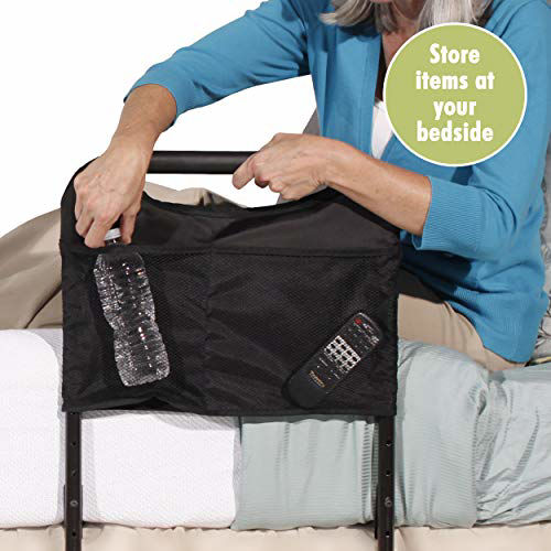 GetUSCart- Able Life Bedside Safety Handle, Senior Bed Rail and ...