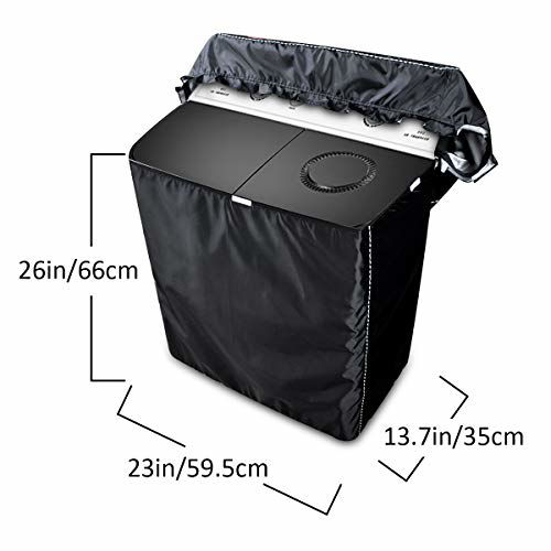 GetUSCart- Portable Washing Machine Cover,Top Load Washer Dryer Cover ...