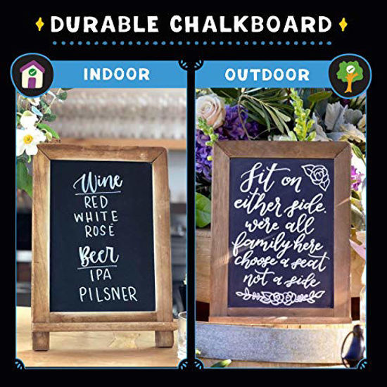 GetUSCart- Tabletop Chalk Boards with Frame by VersaChalk (13x9 ...