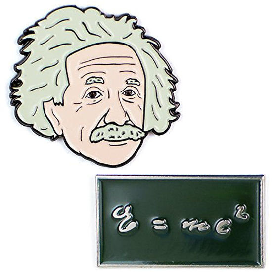 GetUSCart- The Unemployed Philosophers Guild Einstein and E=mc2 Enamel ...