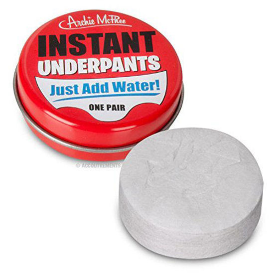 GetUSCart- Archie Mcphee Instant underpants. Just add water one pair