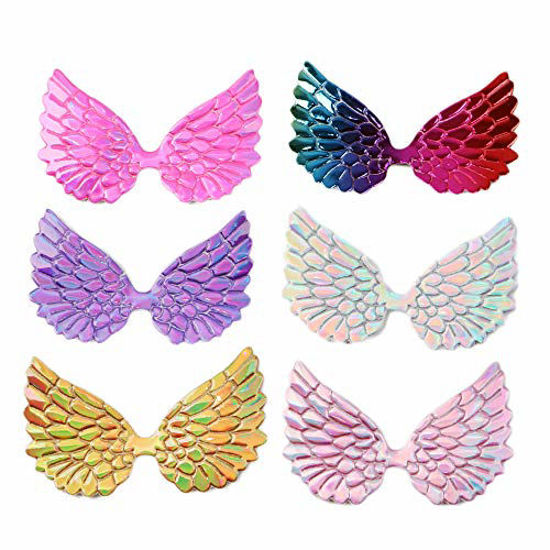 GetUSCart- David Angie Laser Angel Wing Fabric Embossed 60 Pcs ...