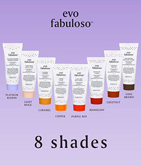 GetUSCart- EVO Fabuloso Purple Red Color Intensifying Conditioner, 1.1 ...