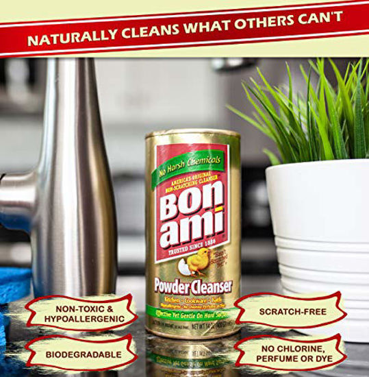 GetUSCart- Bon Ami Powder Cleanser for Kitchens & Bathrooms - All Types ...