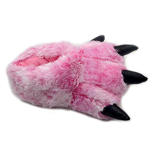 GetUSCart- Millffy Funny Slippers Grizzly Bear Stuffed Animal Furry ...